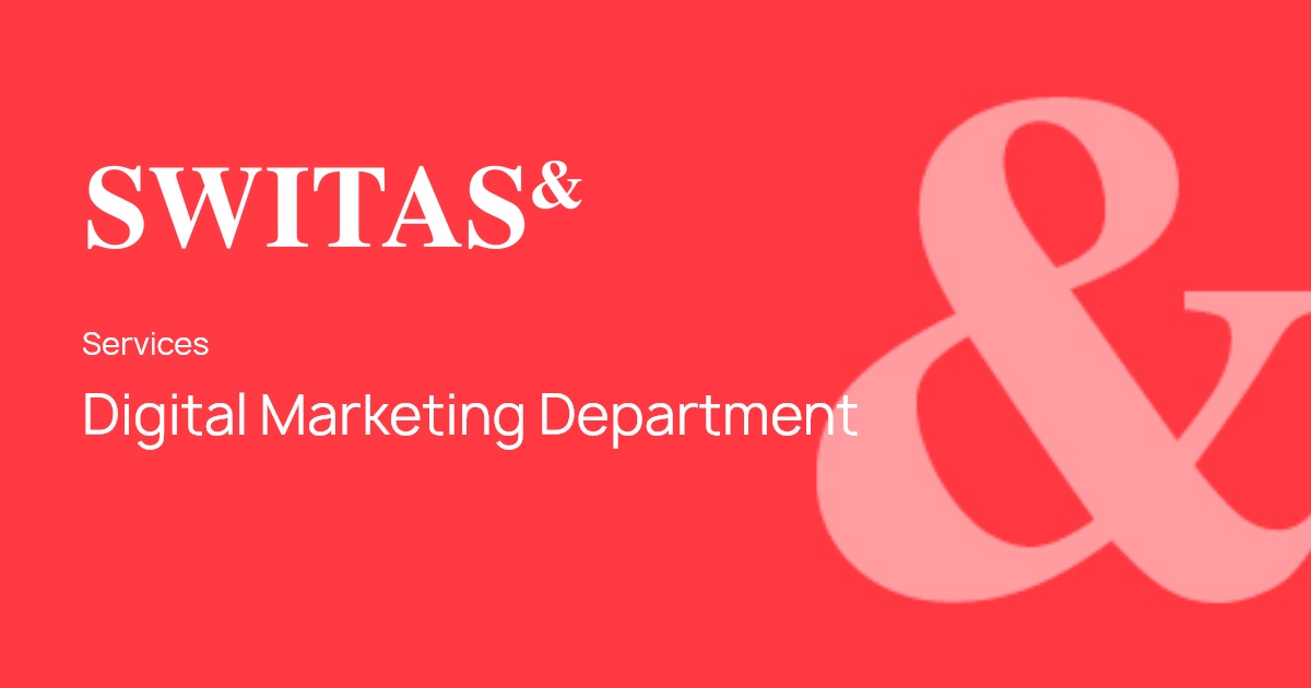 Digital Marketing Department Solutions - Switas Consultancy